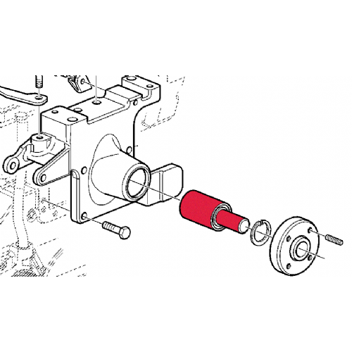 JD10058 Kasnak Rulmanı - John Deere 6220-6320-6420